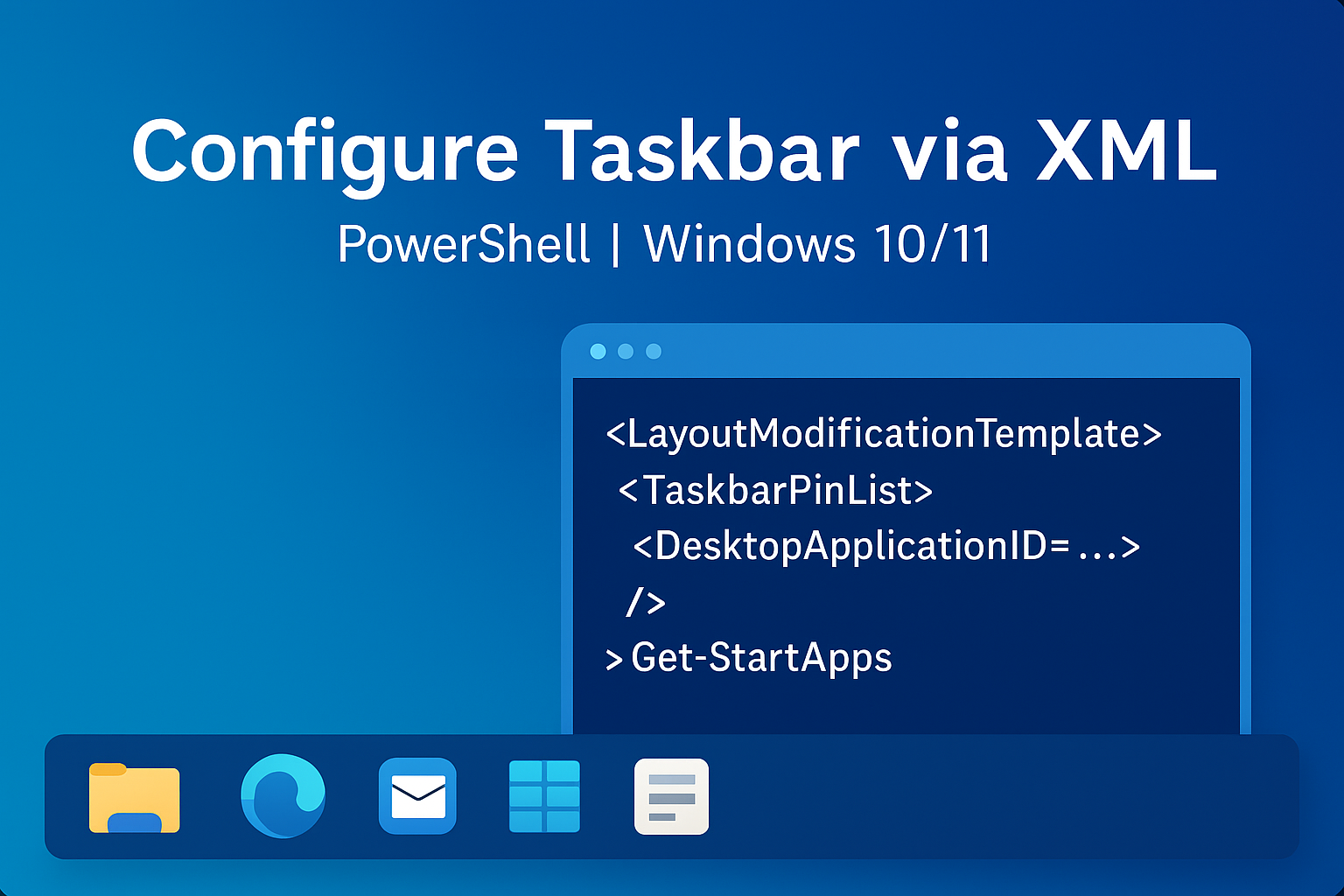Customizing the Windows 11 Taskbar – LeBlogOSD