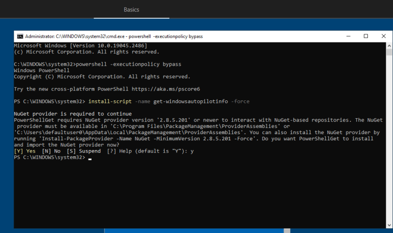 Importing Autopilot Devices (PowerShell) – LeBlogOSD