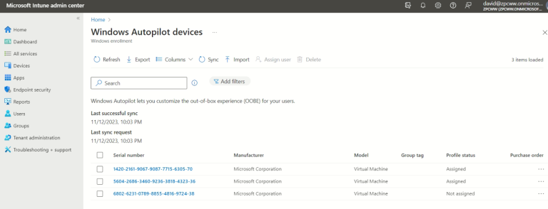 Importing Autopilot Devices (PowerShell) – LeBlogOSD
