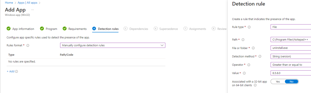 Deploy an exe Application with Intune – LeBlogOSD