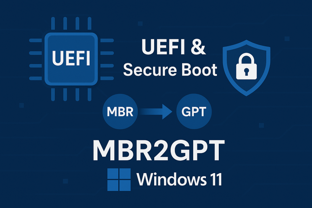 Using MBR2GPT to Enable UEFI Mode and Secure Boot – LeBlogOSD