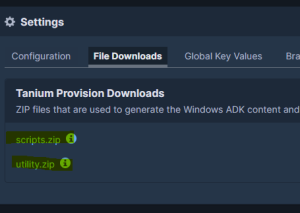 Provisioning on Tanium – LeBlogOSD