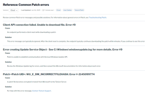 Patch On Tanium – LeBlogOSD