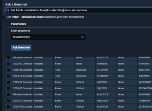 Tanium – Patch – LeBlogOSD