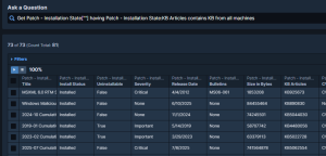 Patch On Tanium – LeBlogOSD