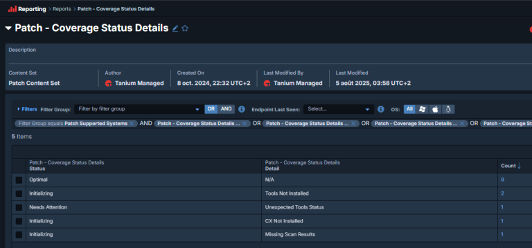 Patch On Tanium – LeBlogOSD
