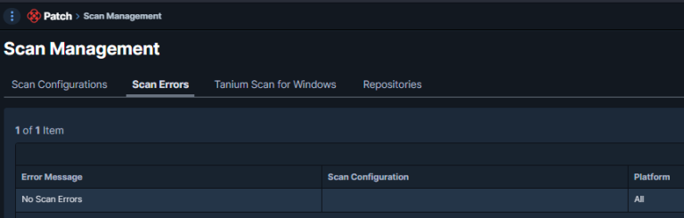 Patch On Tanium – LeBlogOSD